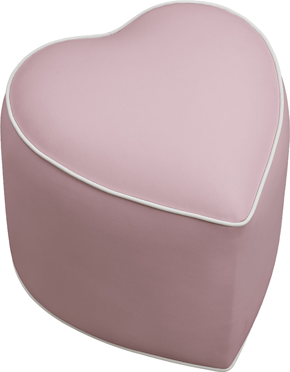 Heartthrob Pink Ottoman | Rooms to Go
