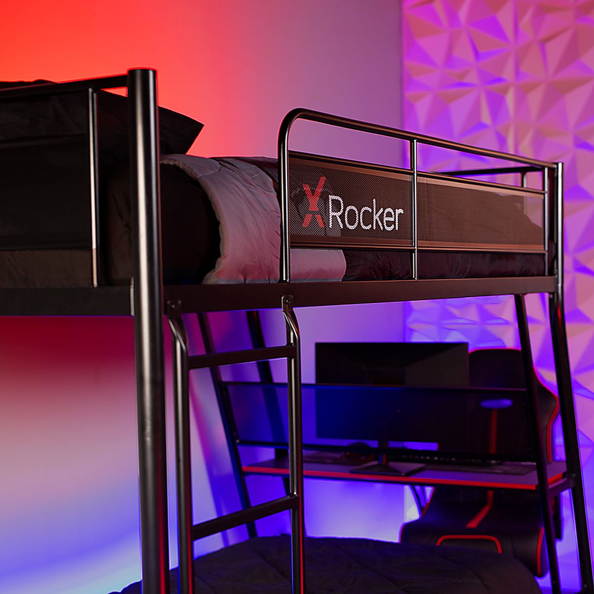 Helenka Black Twin Bunk Bed | Rooms to Go