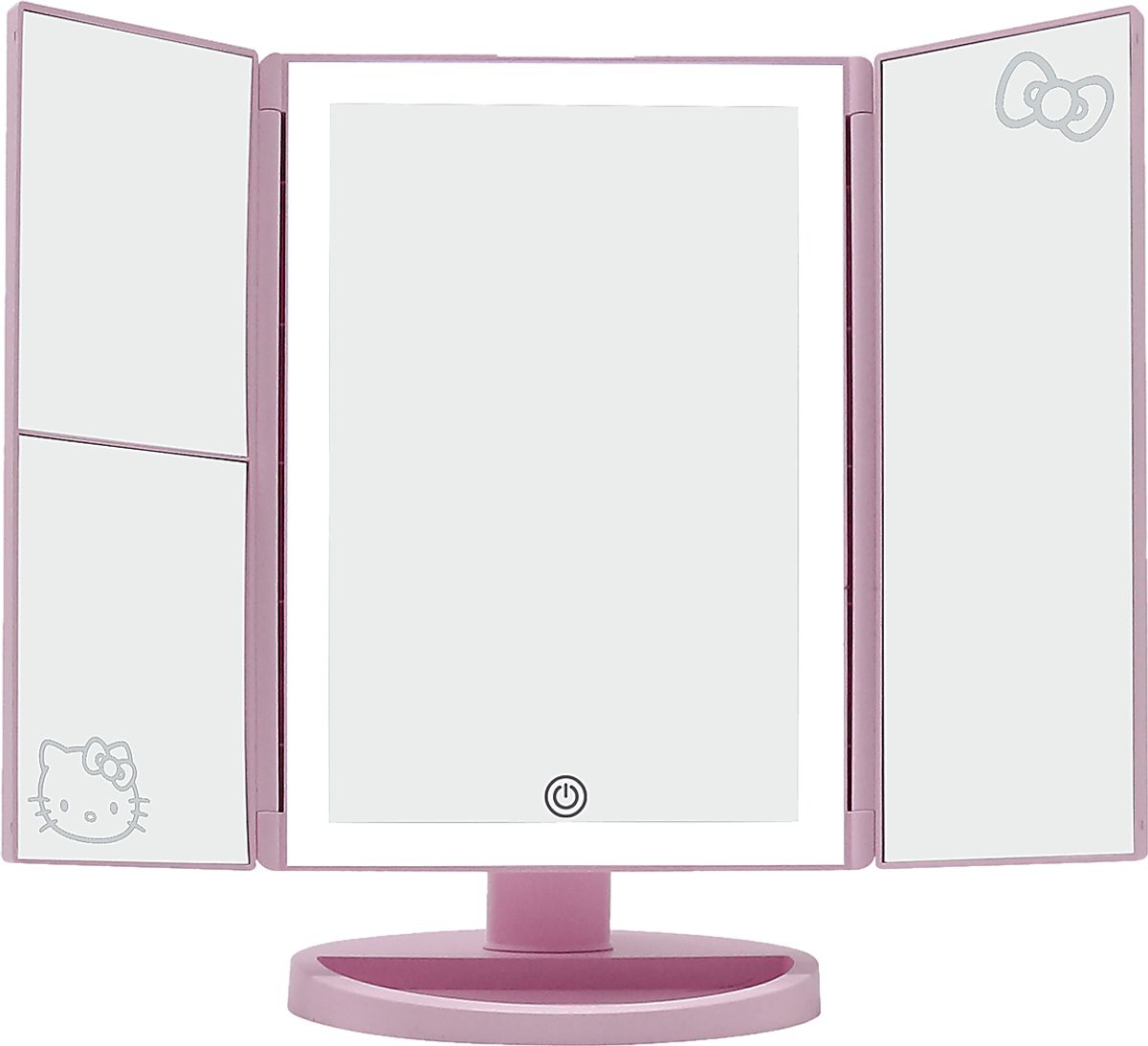 Hello Kitty Pink Colors Tri-Fold Vanity Mirror | Rooms to Go