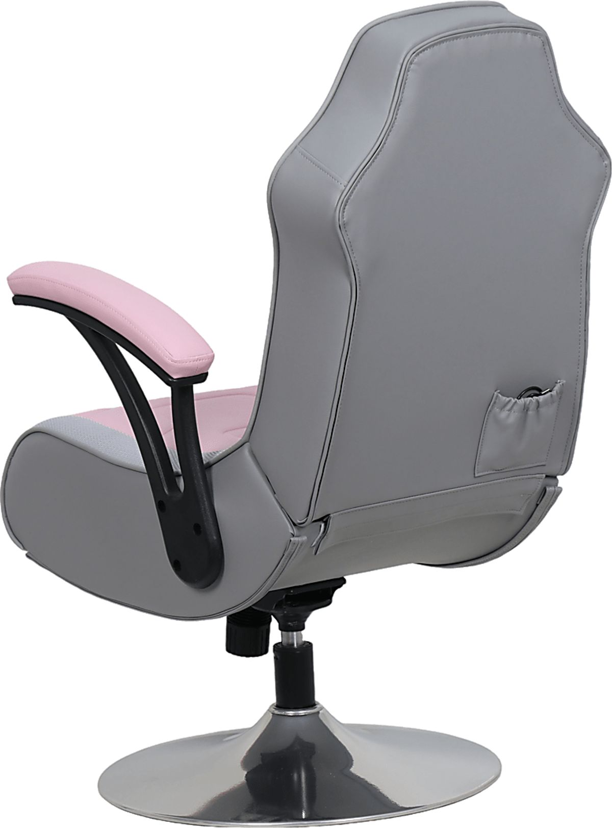 Hi Score Pink Velvet Plush Gaming Chair | Rooms to Go