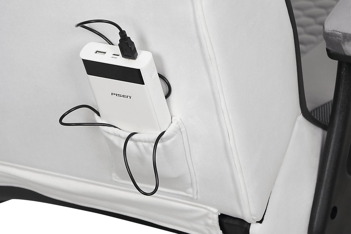 Hi Score Xp Gray Velvet Plush Gaming Chair | Rooms to Go