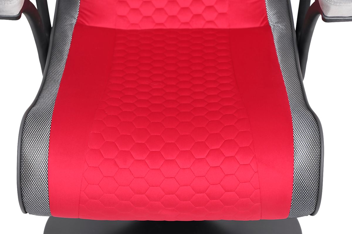 Hi Score Xp Red Velvet Plush Gaming Chair | Rooms to Go
