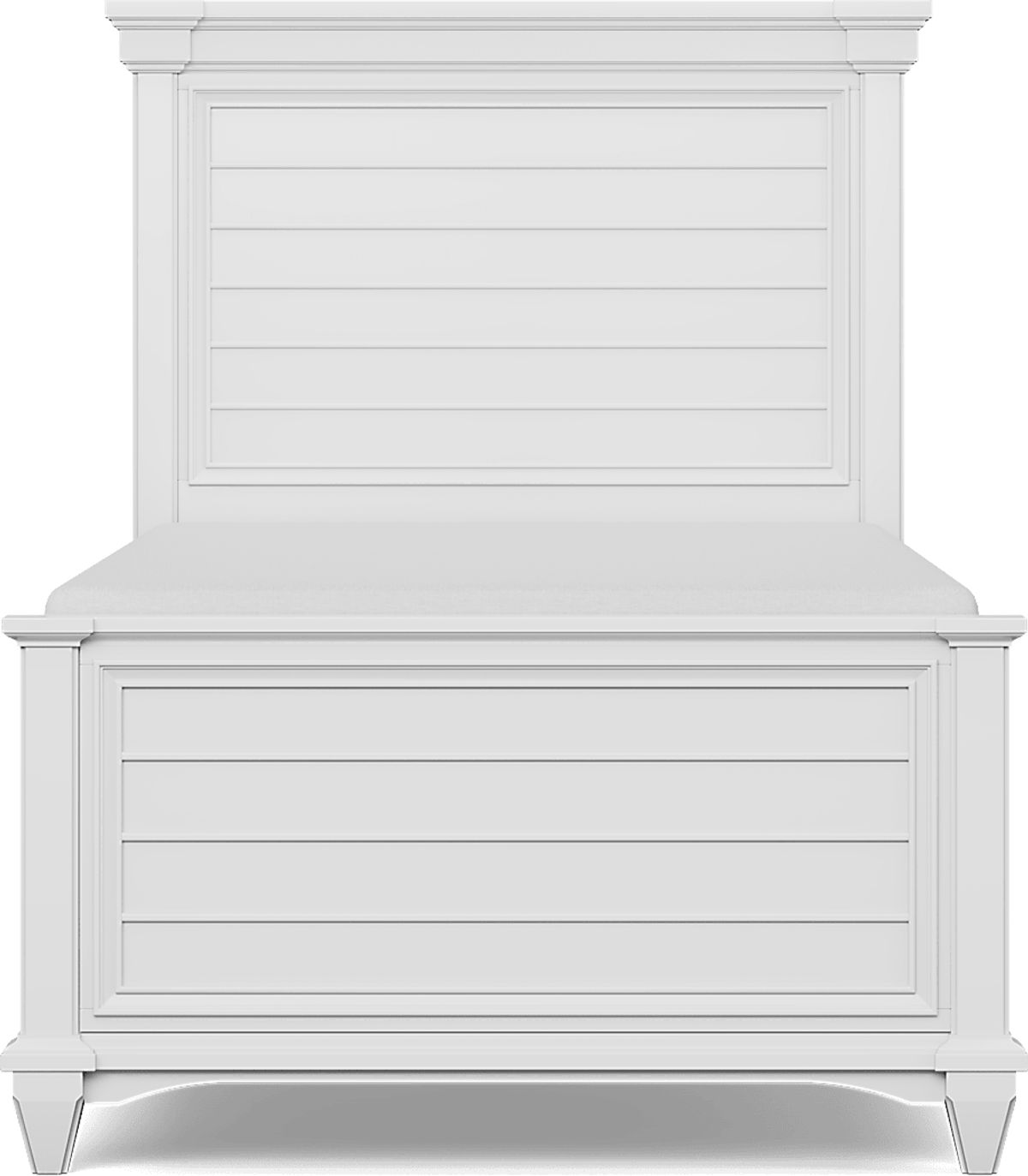 Hilton Head 5 Pc White Colors,White Twin Bedroom Set With Mirror, 3 Pc ...