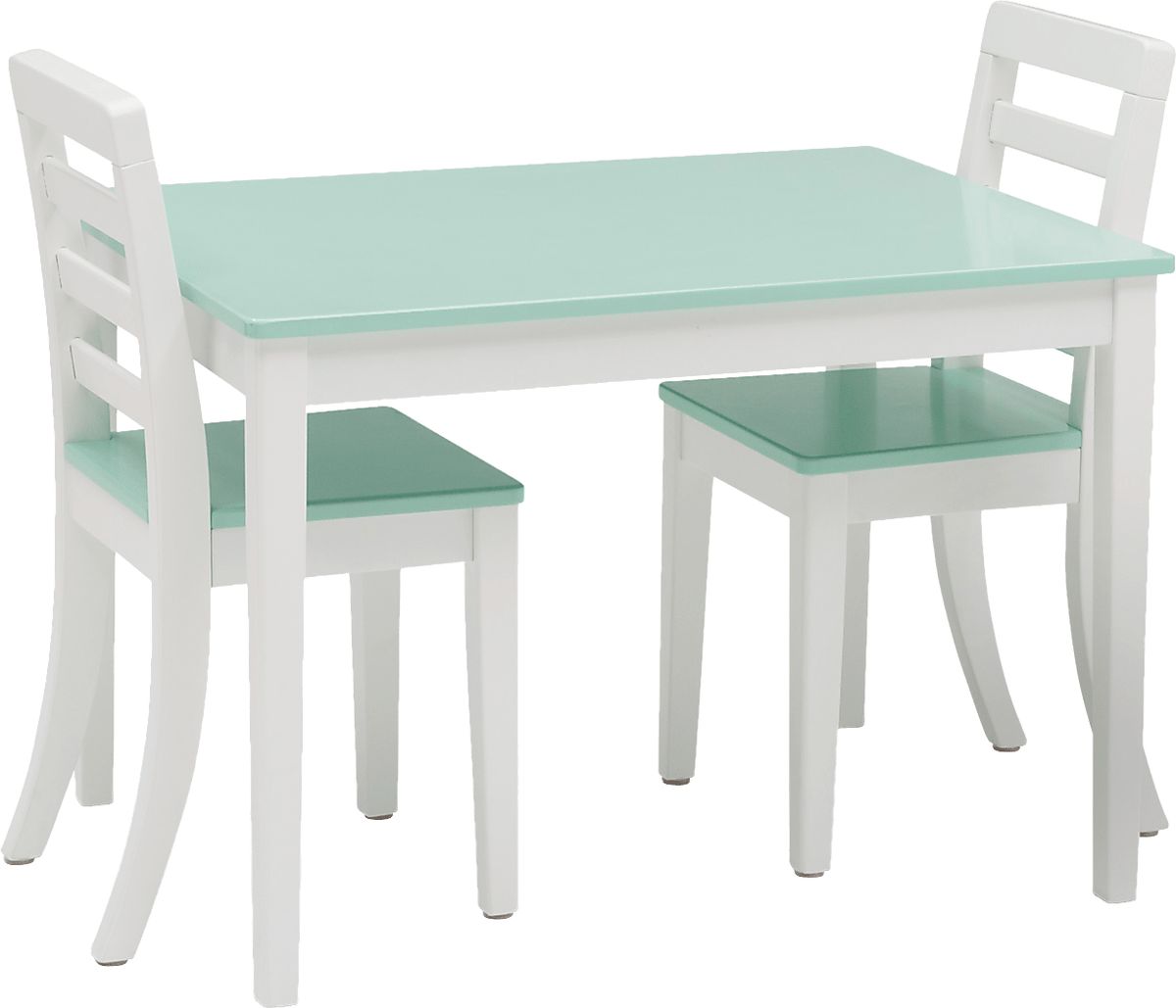 Homeroom Fun Aqua Colors 3 Pc Table Set | Rooms to Go
