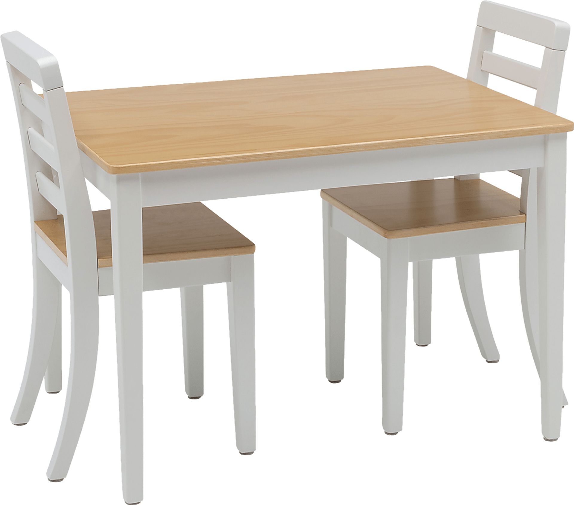 Homeroom Fun Natural Light Wood 3 Pc Table Set | Rooms to Go