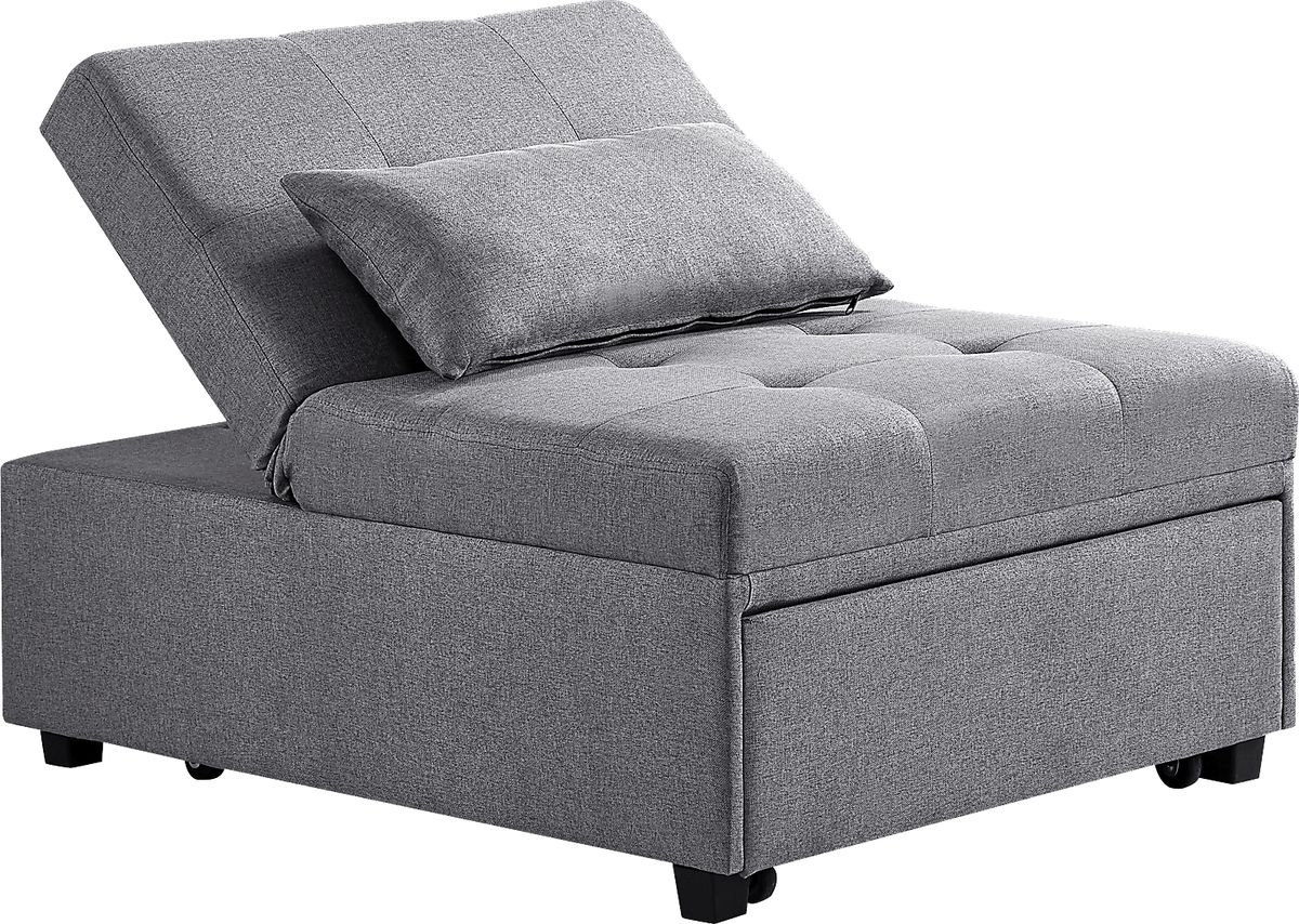 Jaxton Polyester Fabric Convertible Chair | Rooms to Go