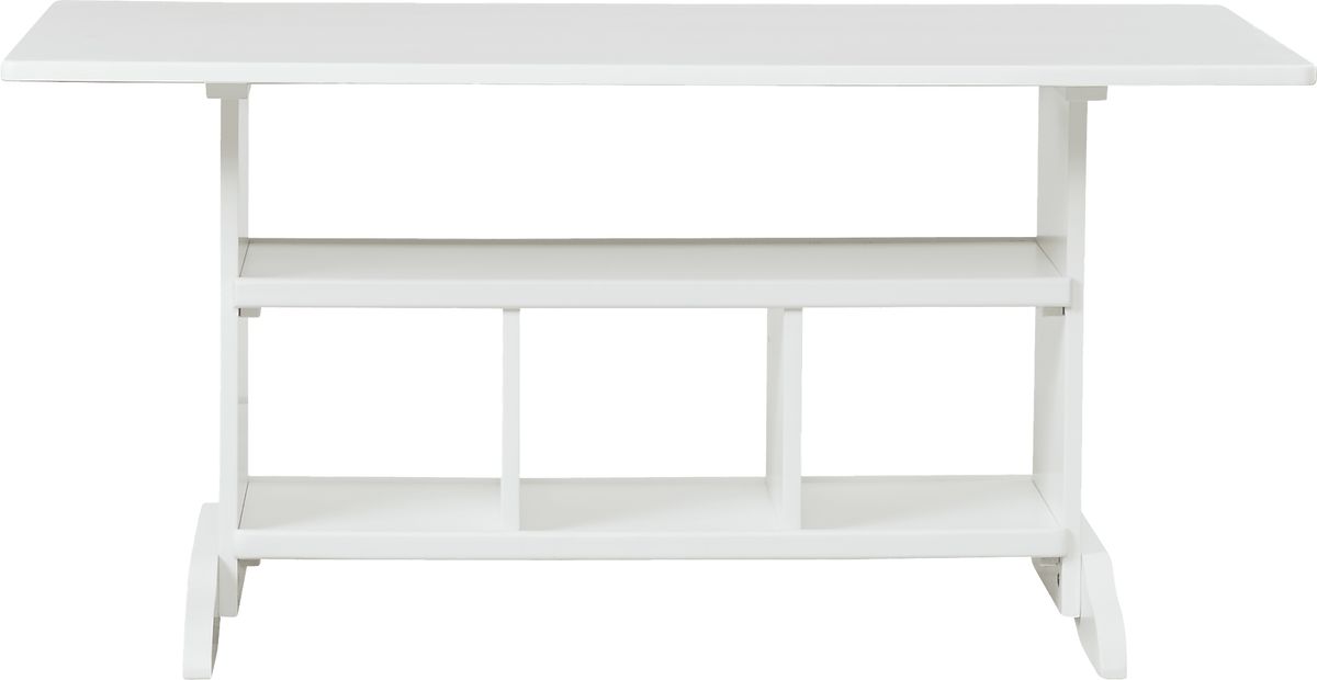 Jo White Colors,White Storage Table | Rooms to Go