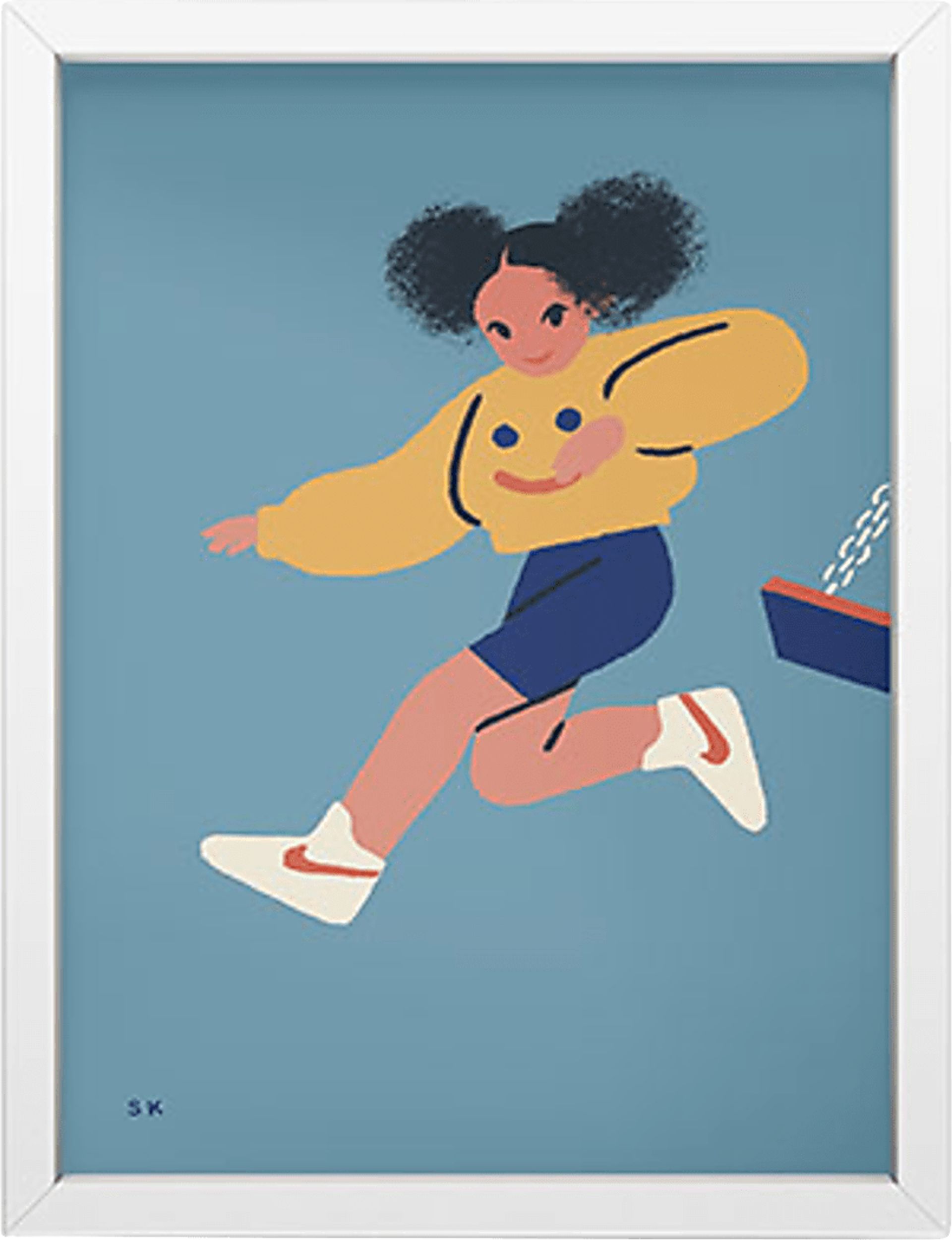 Kick Off Blue Artwork | Rooms to Go