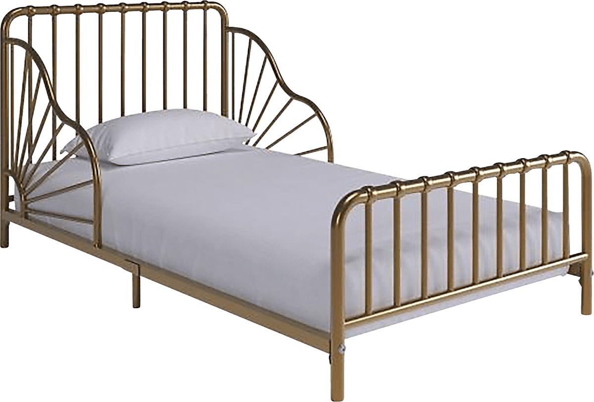 Kodia Gold Yellow Toddler Bed | Rooms to Go