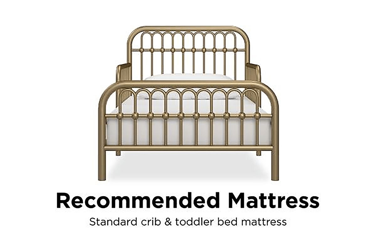 Lolle Gold Yellow Toddler Bed | Rooms to Go