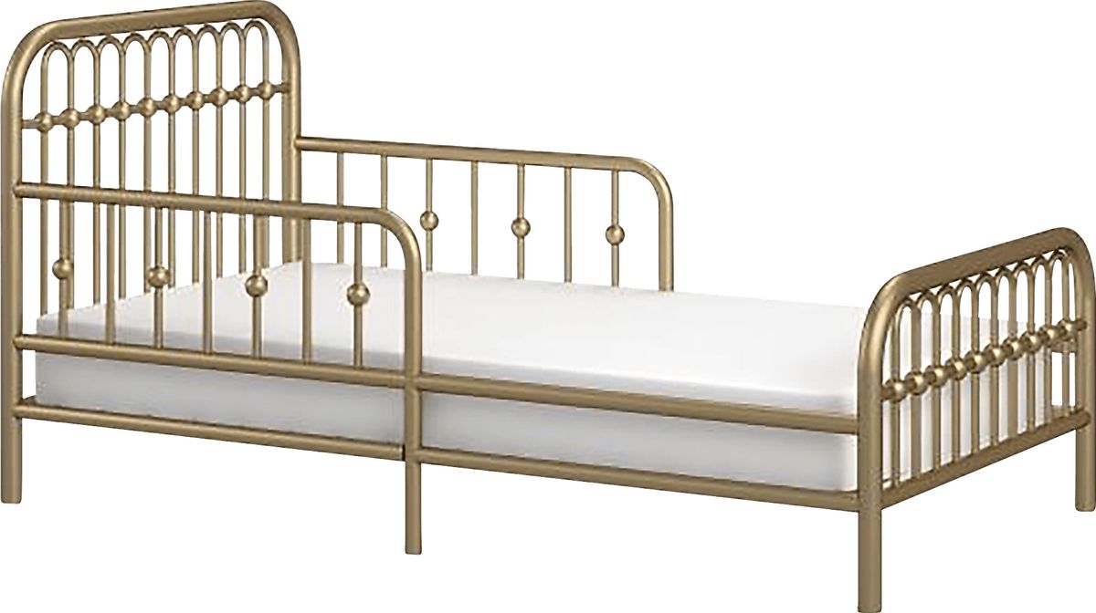 Lolle Gold Yellow Toddler Bed | Rooms to Go