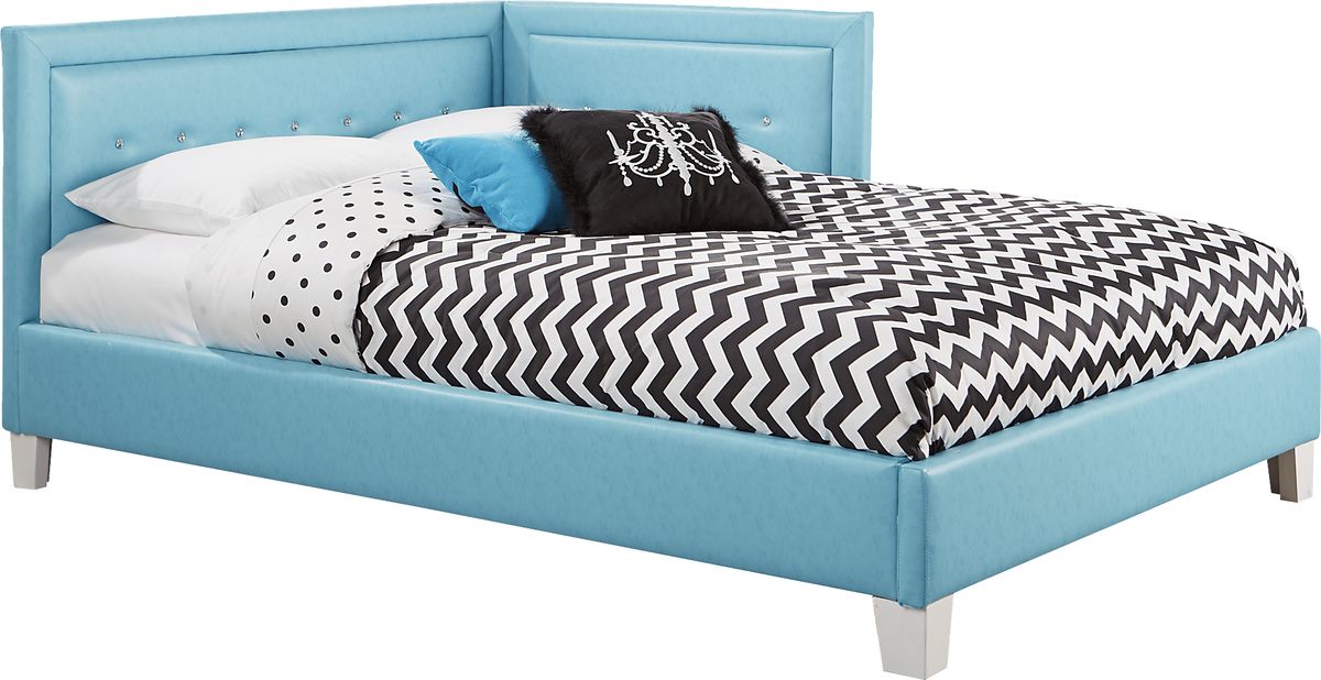Lucie Blue Colors 3 Pc Full Bed | Rooms to Go