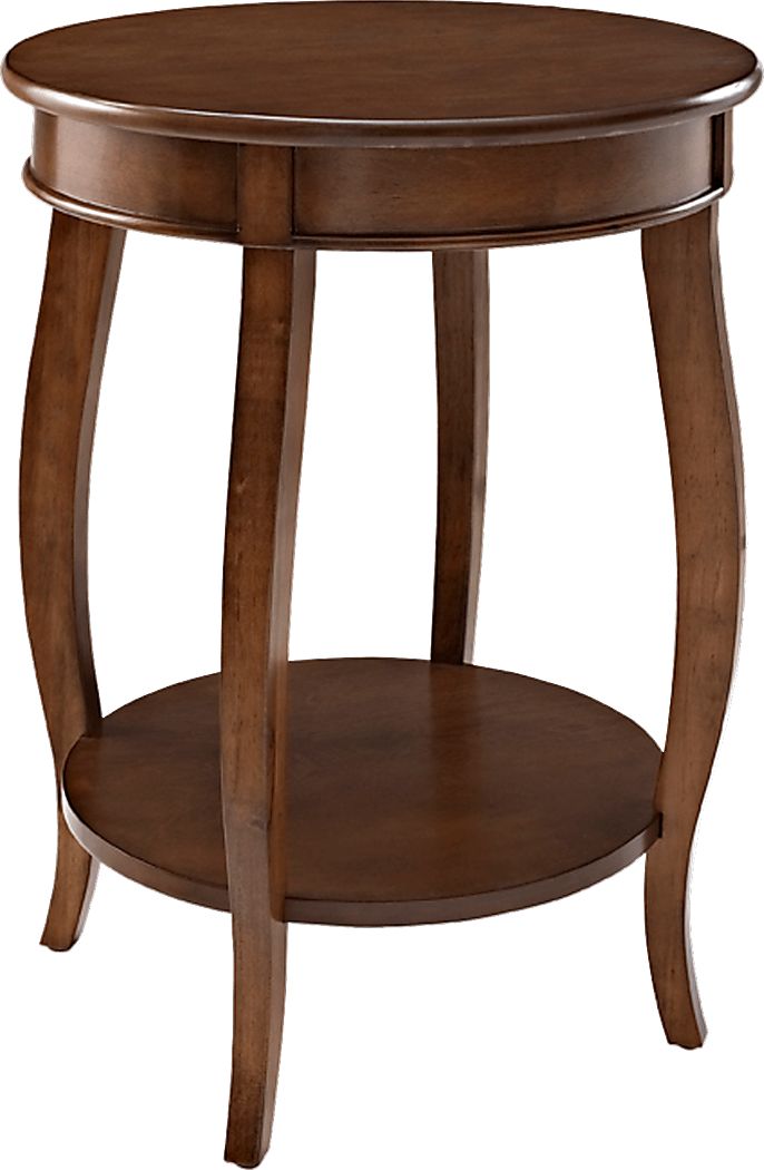 Maliory Brown Dark Wood Accent Table | Rooms to Go