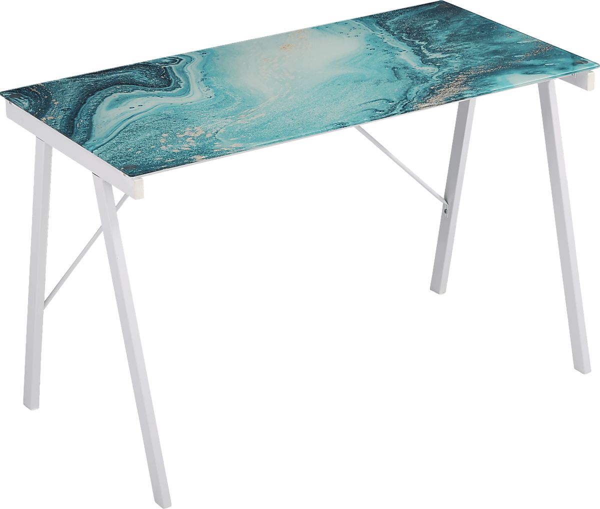 Graphic Desks Blue Colors Desk | Rooms to Go