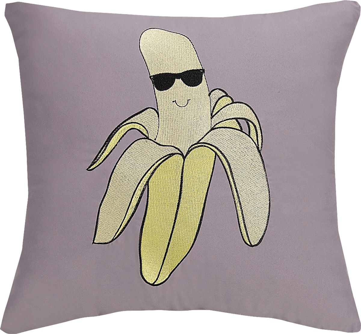 Merlane Gray Polyester Fabric Pillow | Rooms to Go