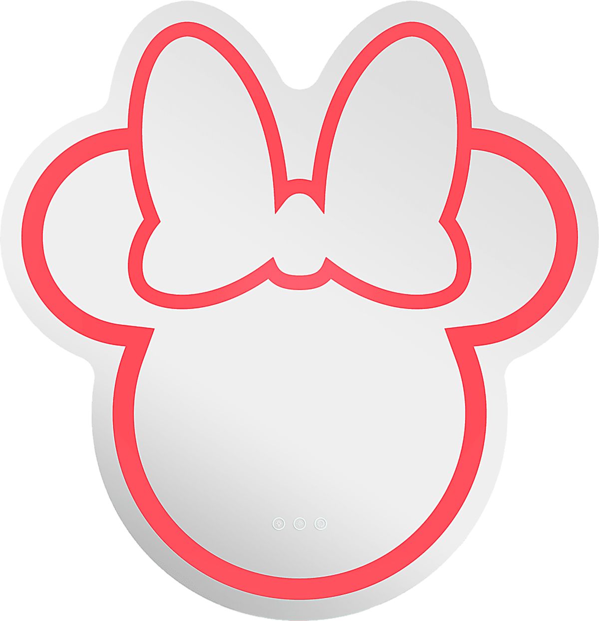 Minnie Mouse White Colors,White Vanity Mirror | Rooms to Go