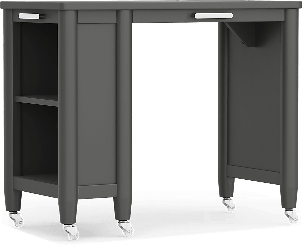 Modern Colors Iron Ore Black Desk | Rooms to Go