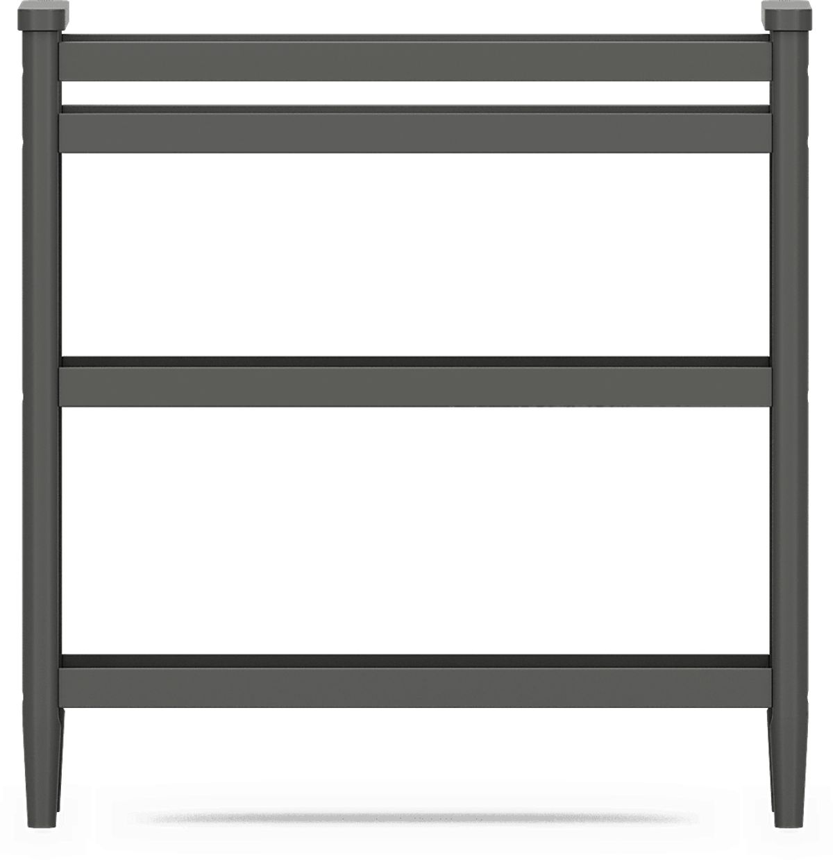Modern Colors Iron Ore Black Changing Table | Rooms to Go