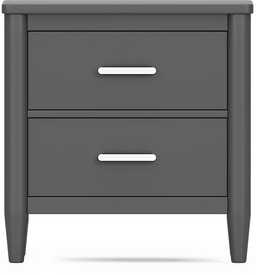 Modern Colors Iron Ore Nightstand | Rooms to Go
