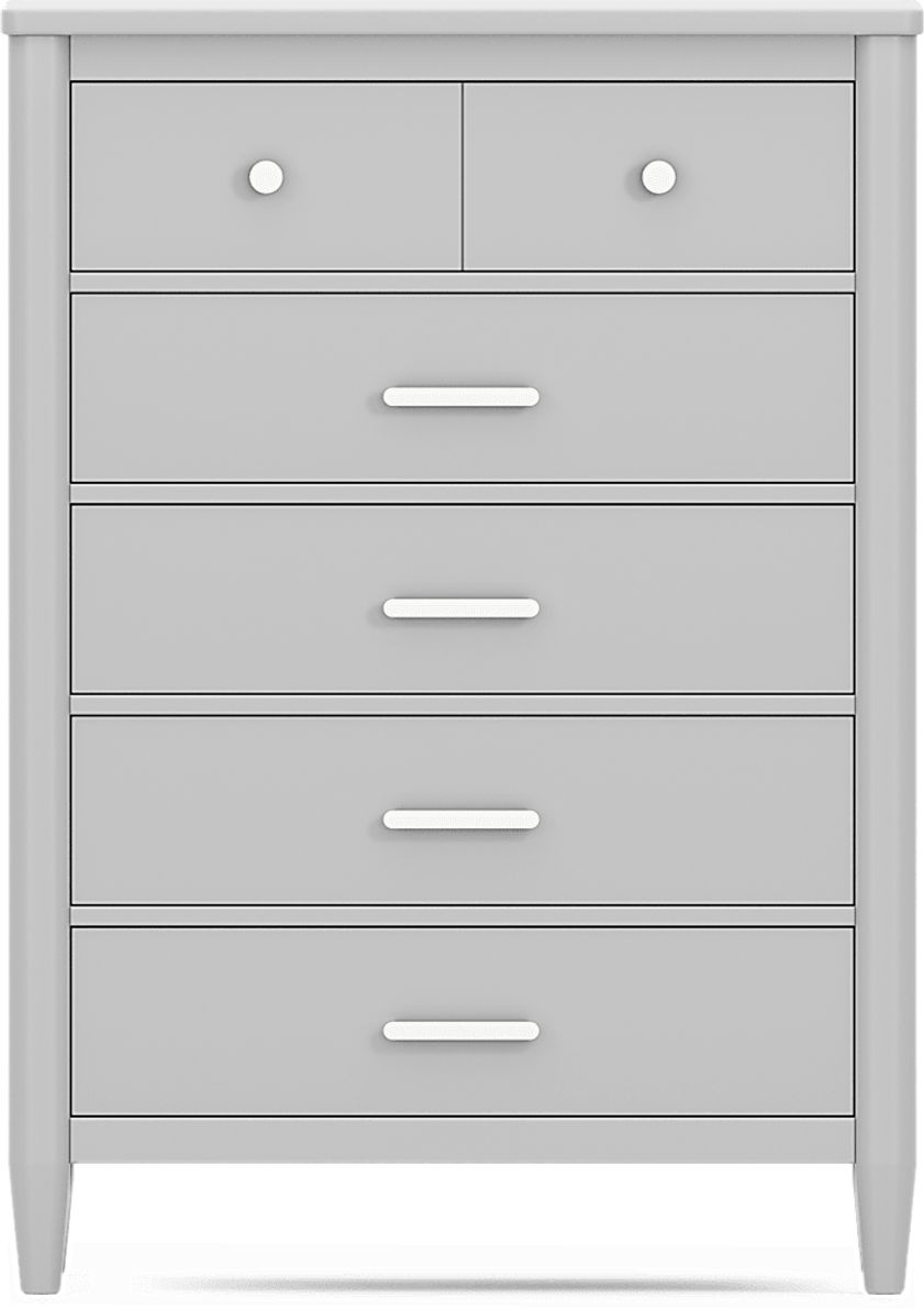 Modern Colors Light Gray Chest - Rooms To Go
