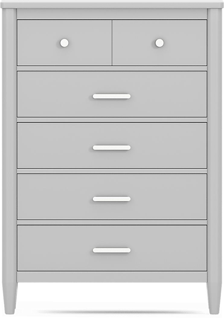 Modern Colors Light Gray Chest | Rooms to Go