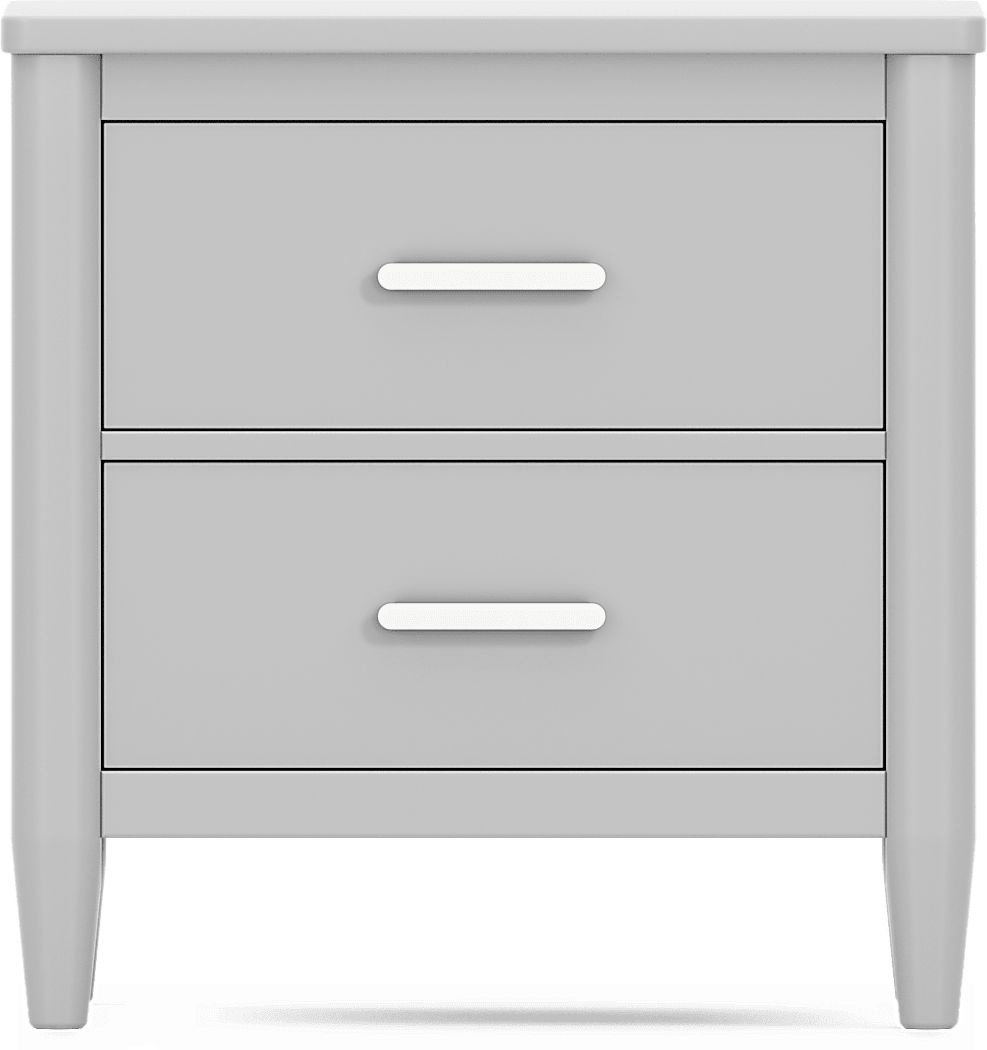 Modern Colors Light Gray Nightstand | Rooms to Go