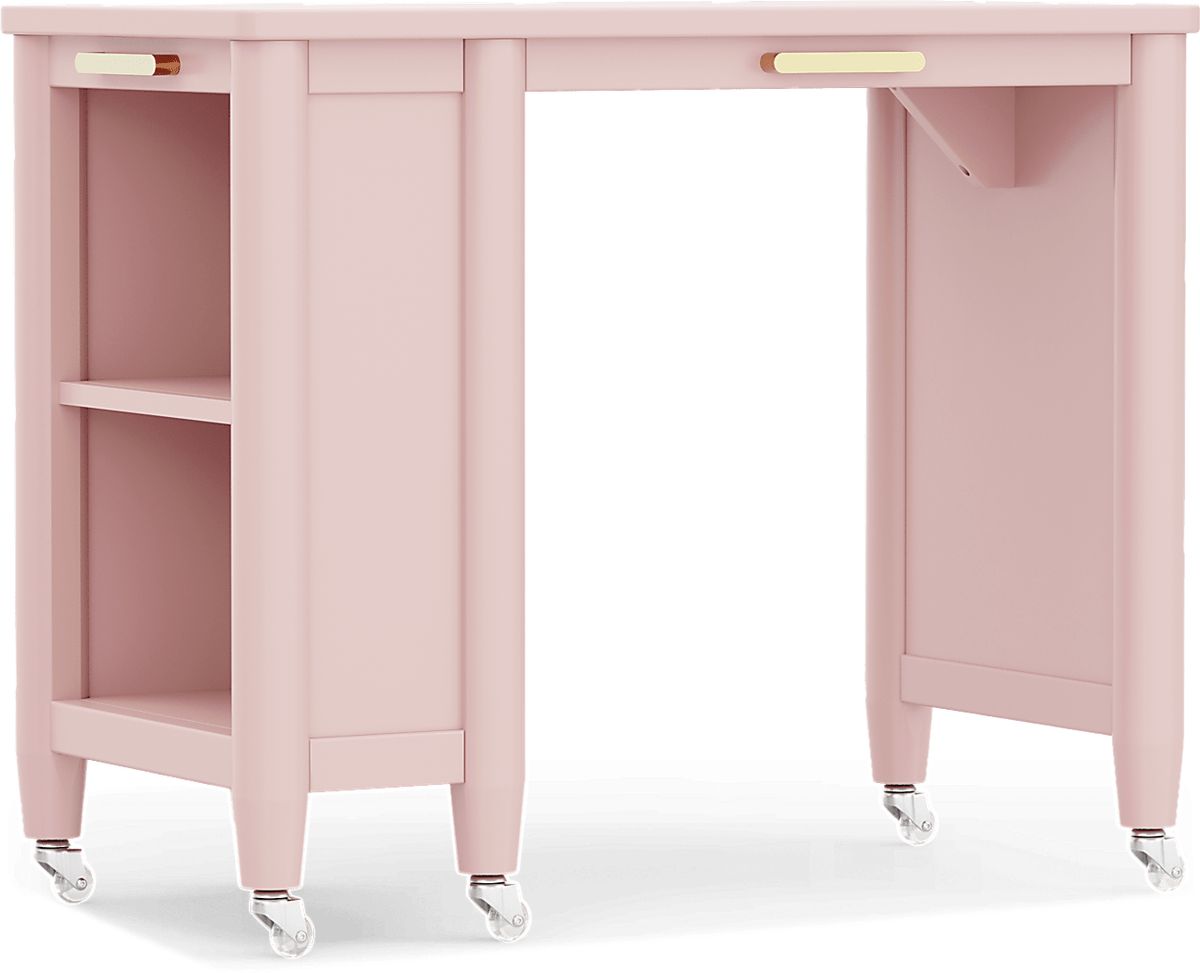 Modern Colors Pink Desk | Rooms to Go