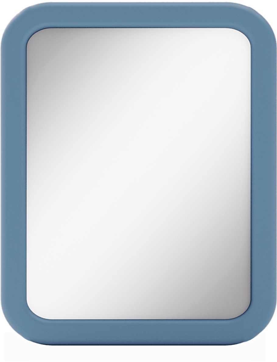 Modern Colors Slate Blue Mirror - Rooms To Go