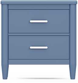 Modern Colors Slate Blue Nightstand | Rooms to Go