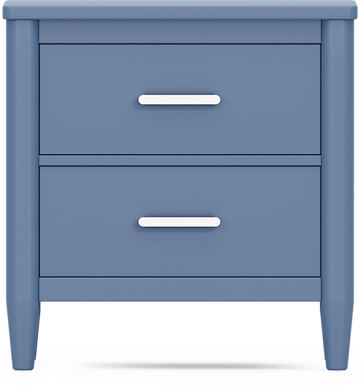 Modern Colors Slate Blue Nightstand | Rooms to Go