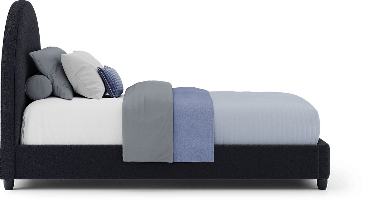 Moonstone 3 Pc Navy Blue Twin Bed | Rooms to Go