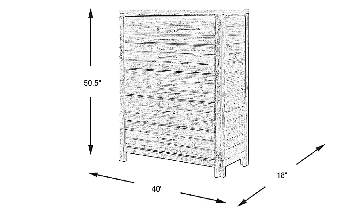 Morgan Mills Mineral Chest | Rooms to Go