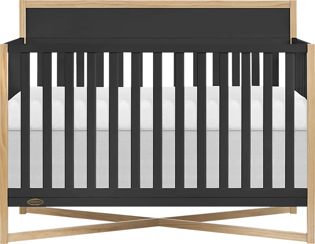 Mosar Black,Oak Black,Colors,Dark Wood,Light Wood Crib | Rooms to Go