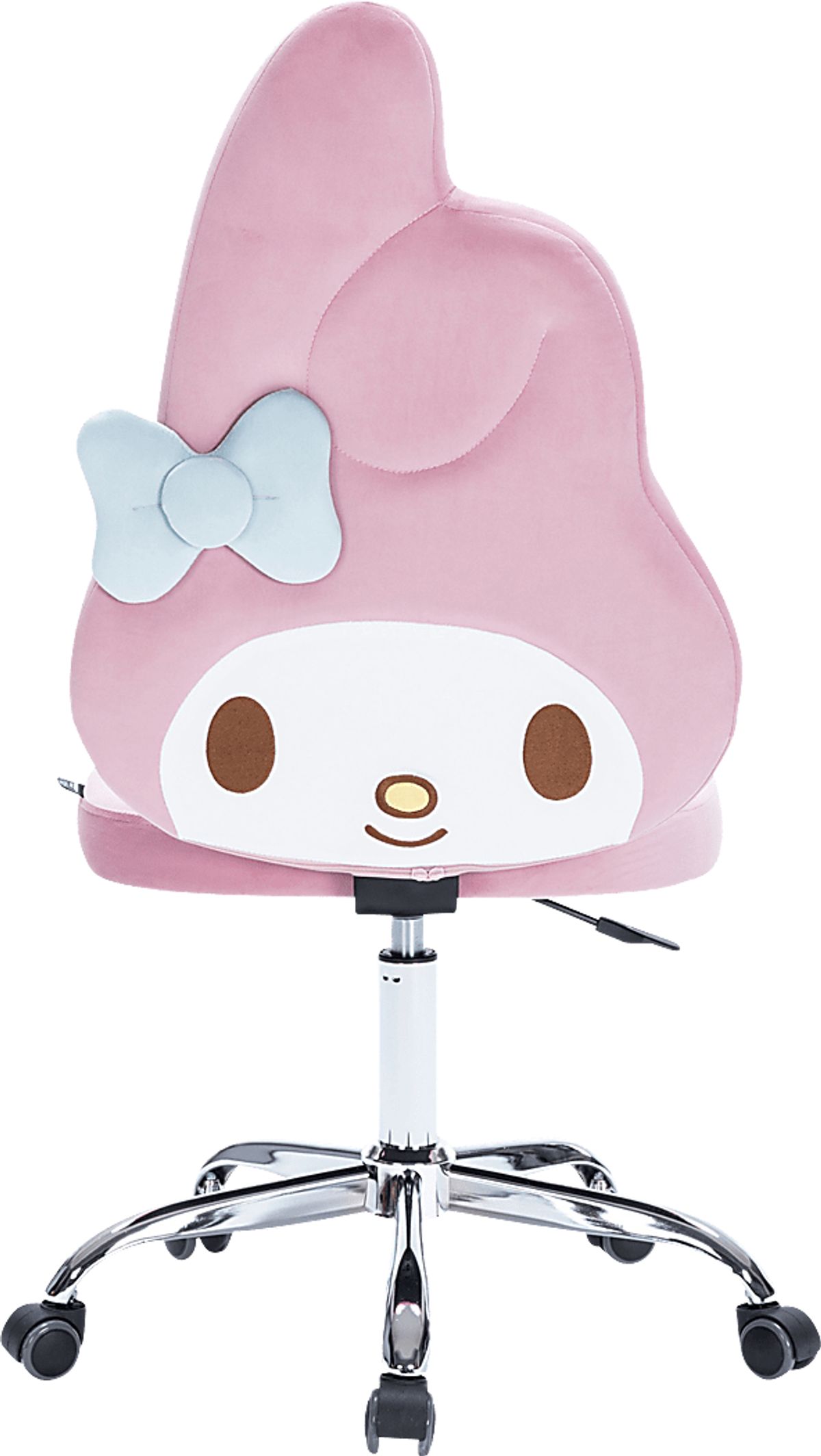Melody Pink Polyester,Velvet Desk Chair | Rooms to Go