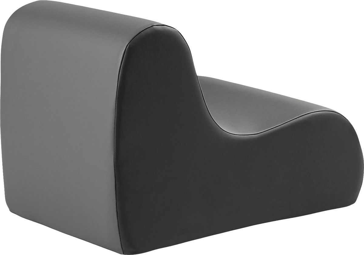 Nariko Gray Vinyl Fabric Foam Chair | Rooms to Go