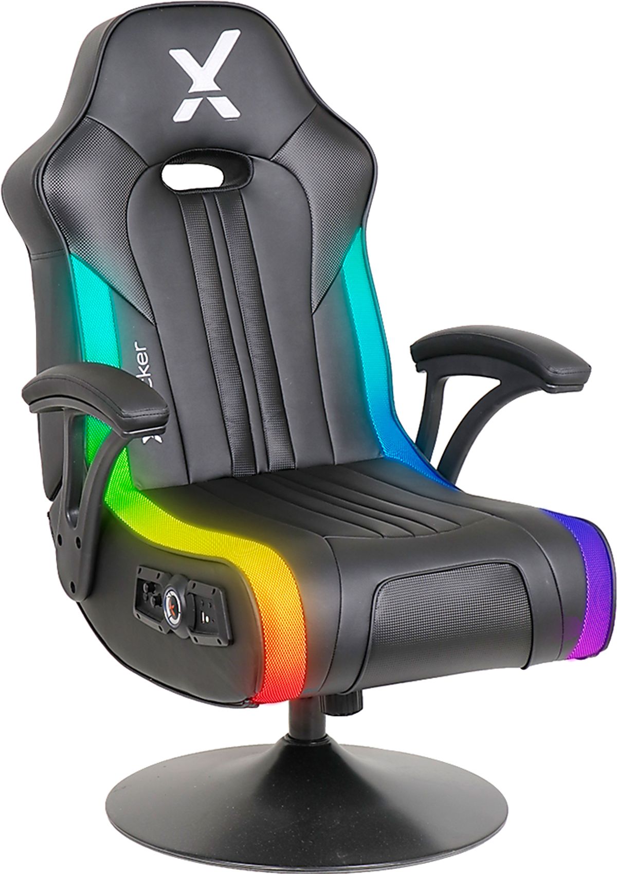 Nasrin Black Gaming Desk Chair | Rooms to Go