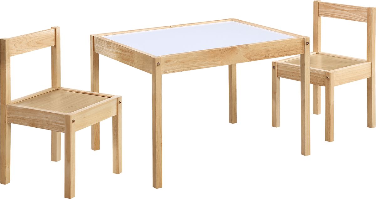 Synni Natural Light Wood 3 Pc Table Set | Rooms to Go