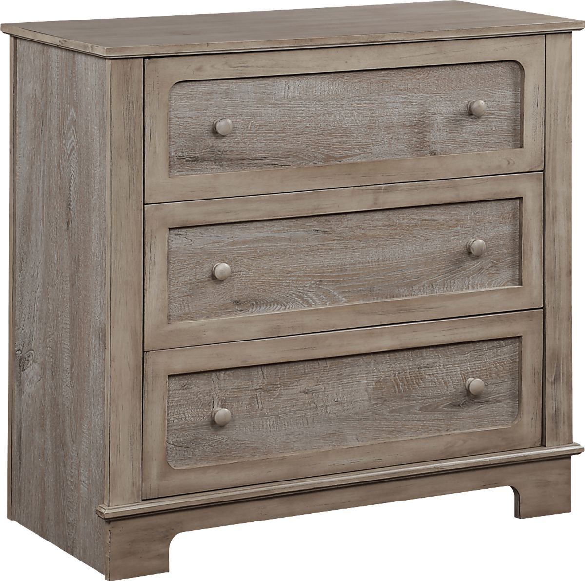 Novira Alpine 3 Drawer Dresser | Rooms to Go