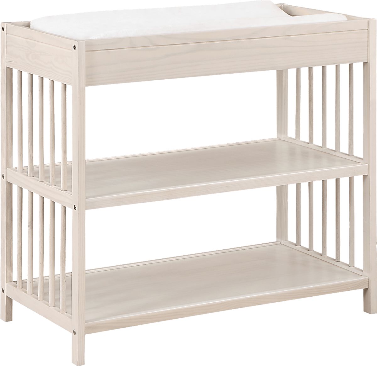Olvio Natural Light Wood Changing Table | Rooms to Go