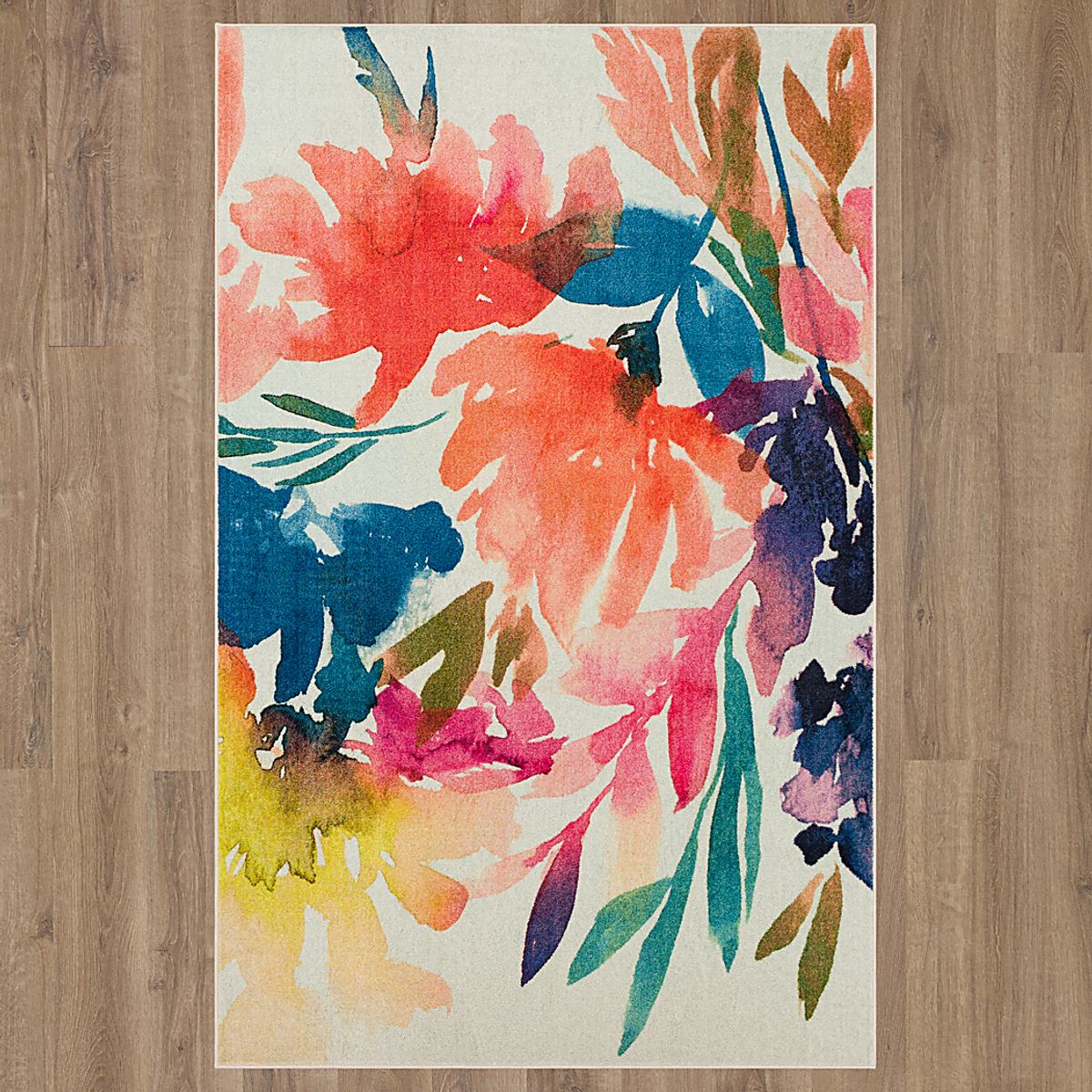 Orange Willow Multi Rugs | Rooms to Go