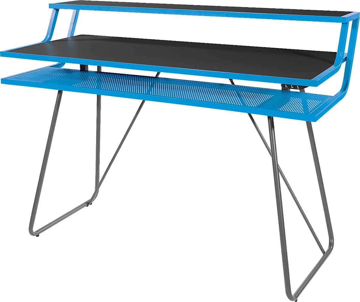 Padme Blue Colors Gaming Desk | Rooms to Go