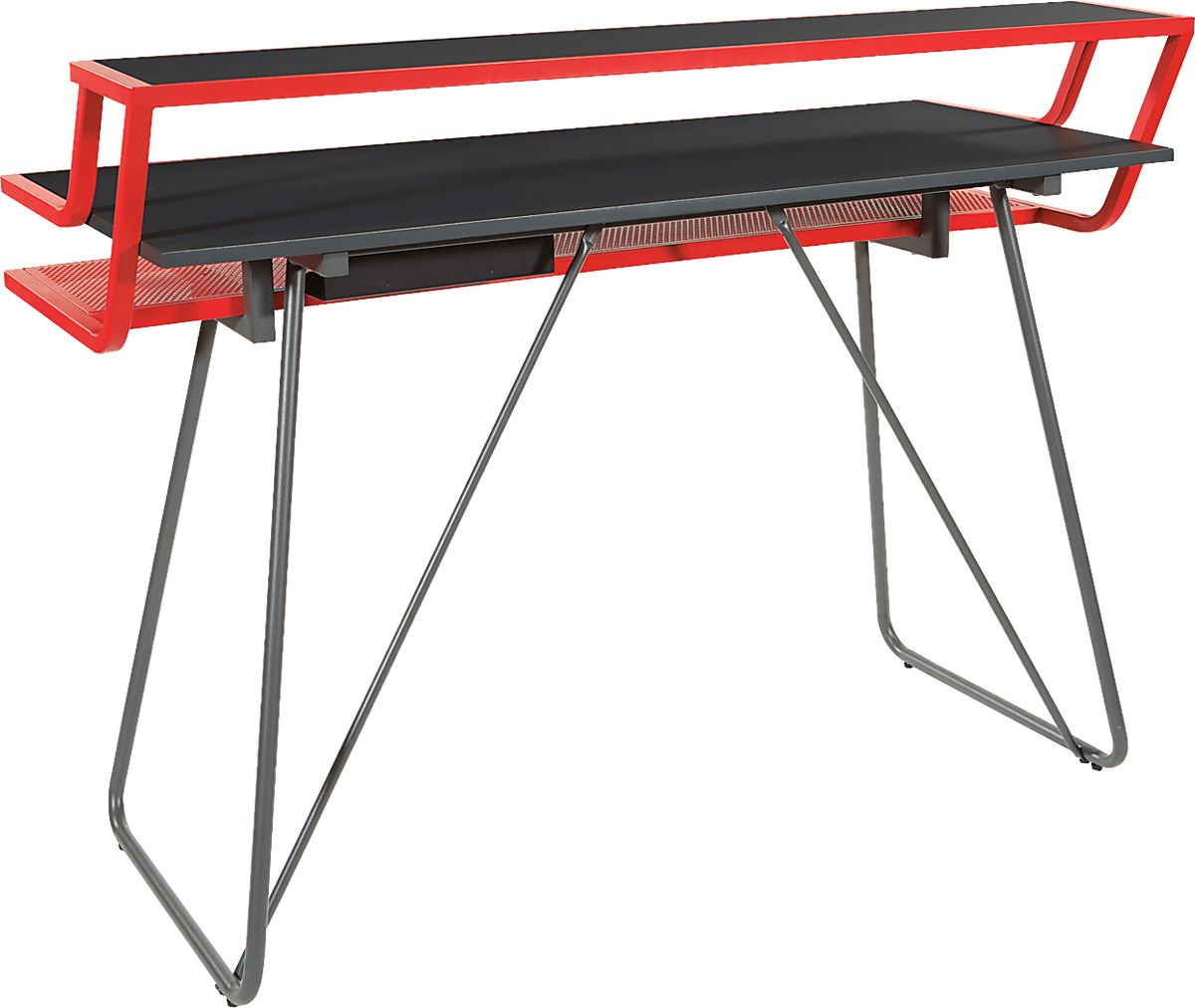 Padme Red Colors Gaming Desk | Rooms to Go