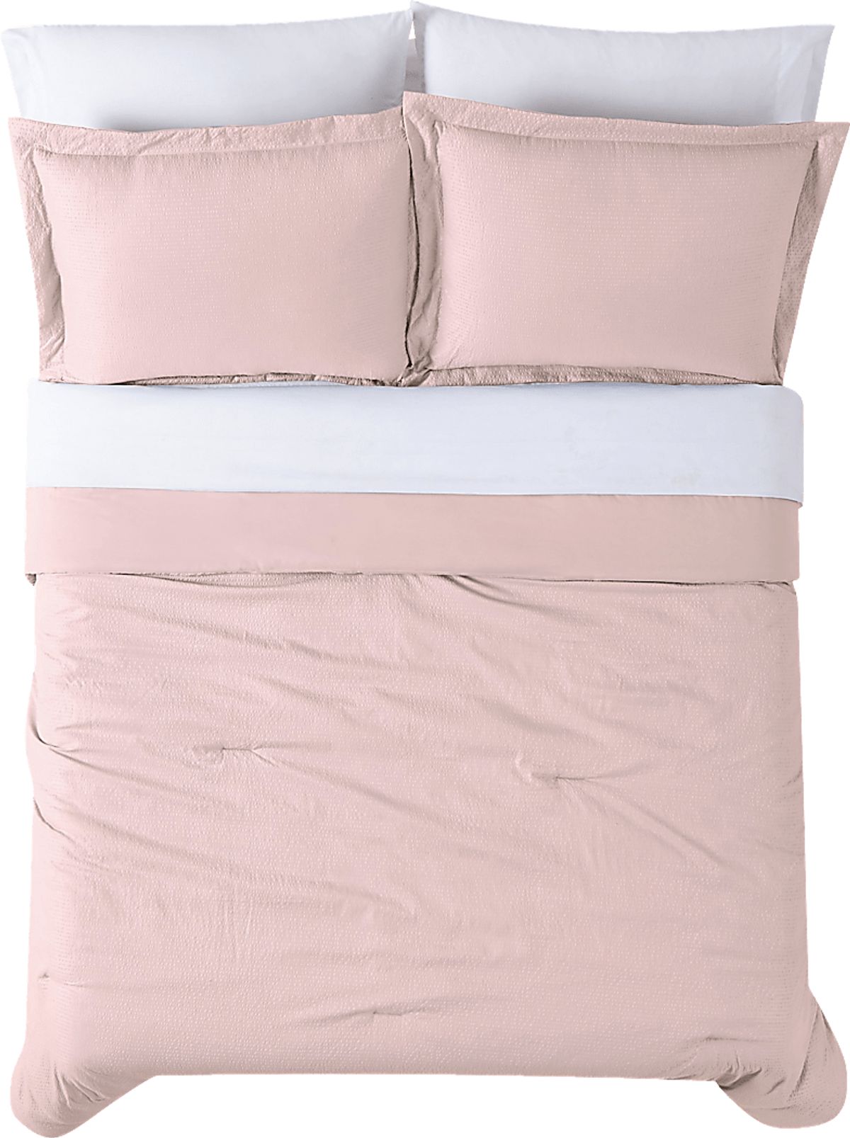 Pasty Fields Blush Beige Full Comforter Set | Rooms to Go