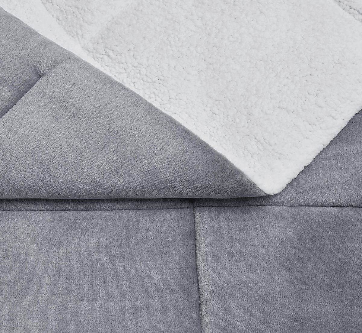 Pebblecreek Gray Twin Comforter Set | Rooms to Go