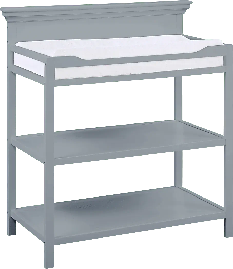 Praxo Gray Changing Table | Rooms to Go