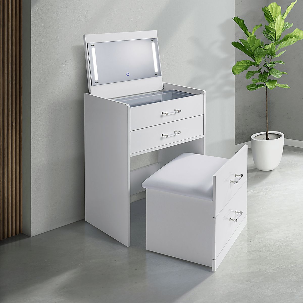 Radiance White Colors,White Vanity | Rooms to Go