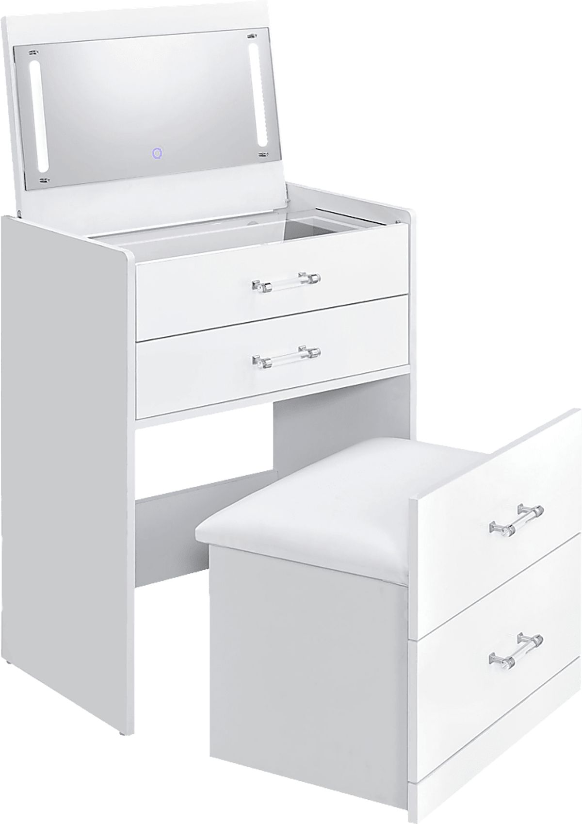 Radiance White Colors,White Vanity | Rooms to Go