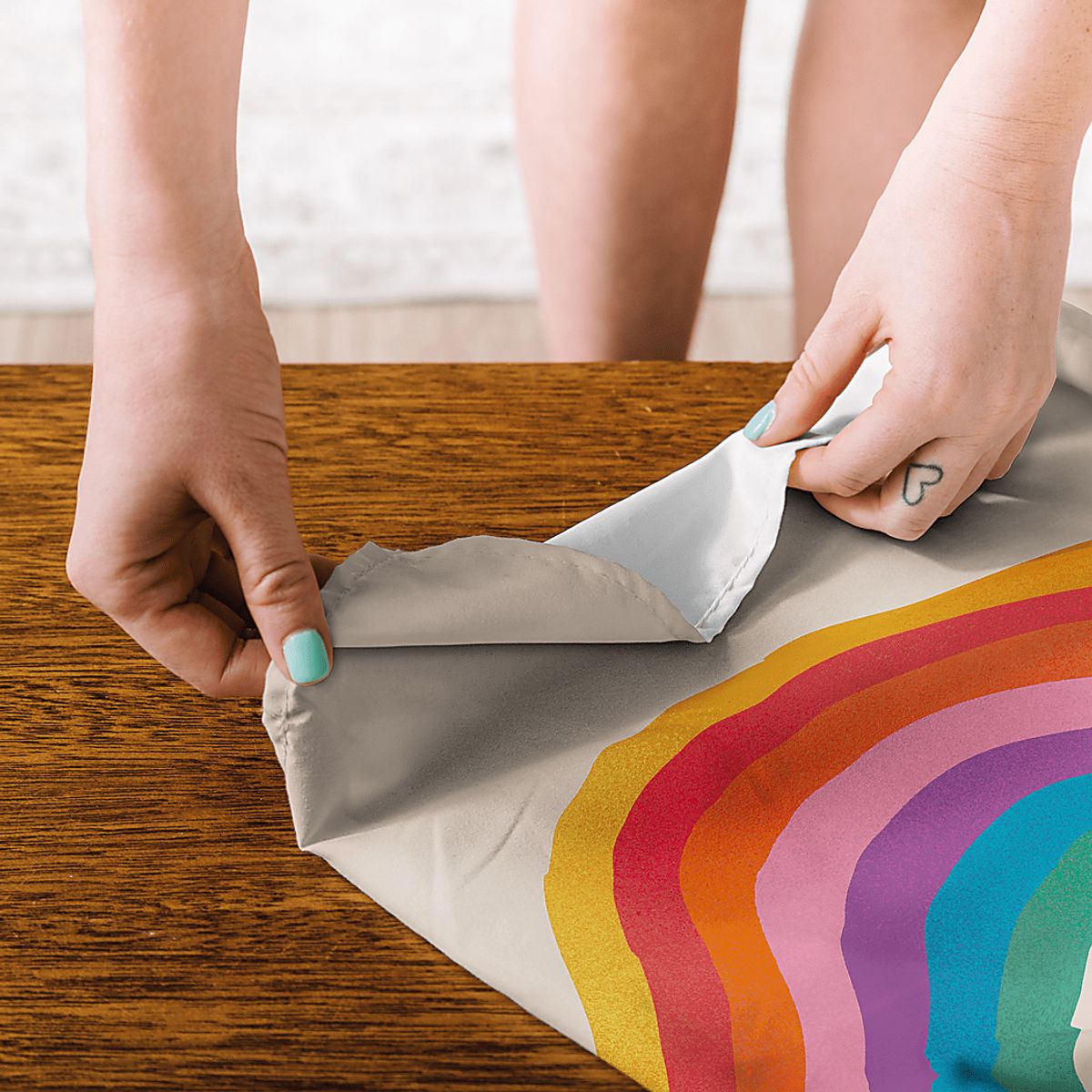 Rainbow Friends Cream Beige Artwork | Rooms to Go