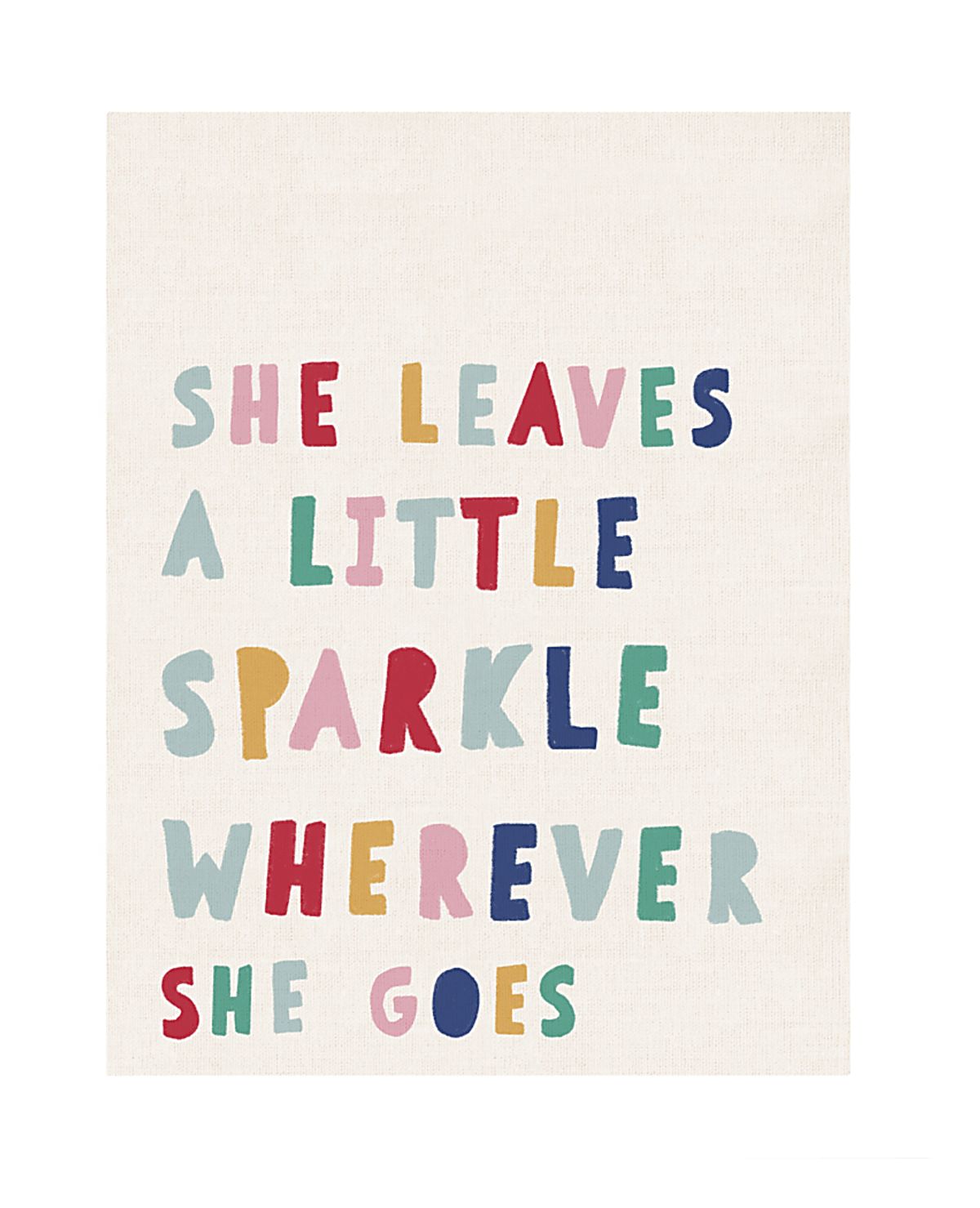 Rainbow Spark Cream Beige Artwork | Rooms to Go