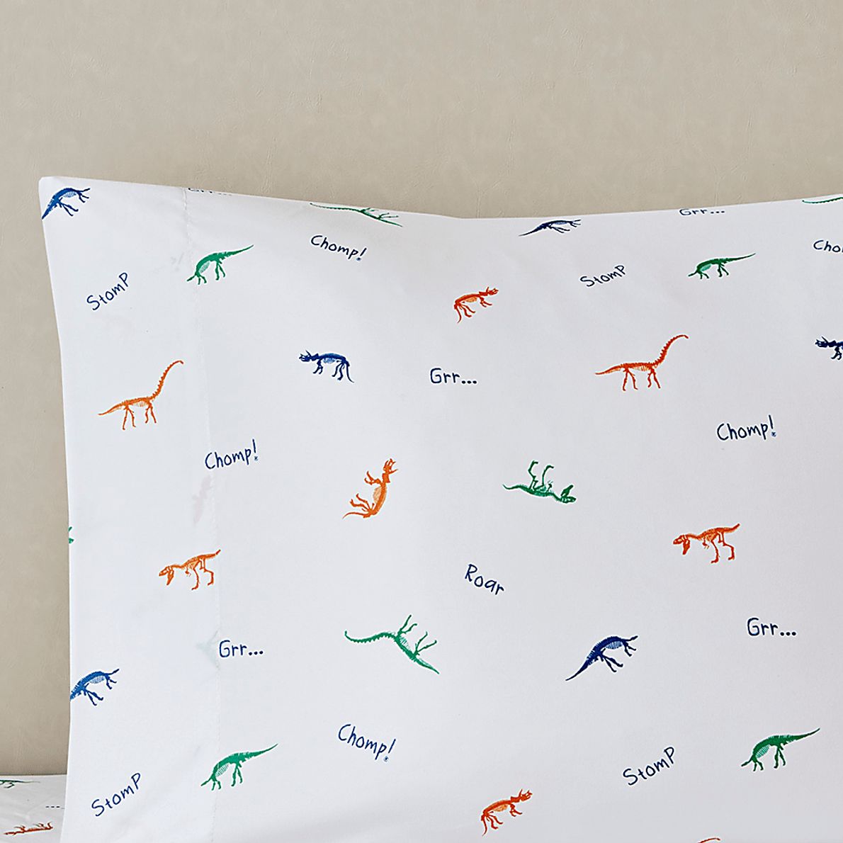 Kids Roar-A-Saurus Blue 6 Pc Twin Comforter Set - Rooms To Go